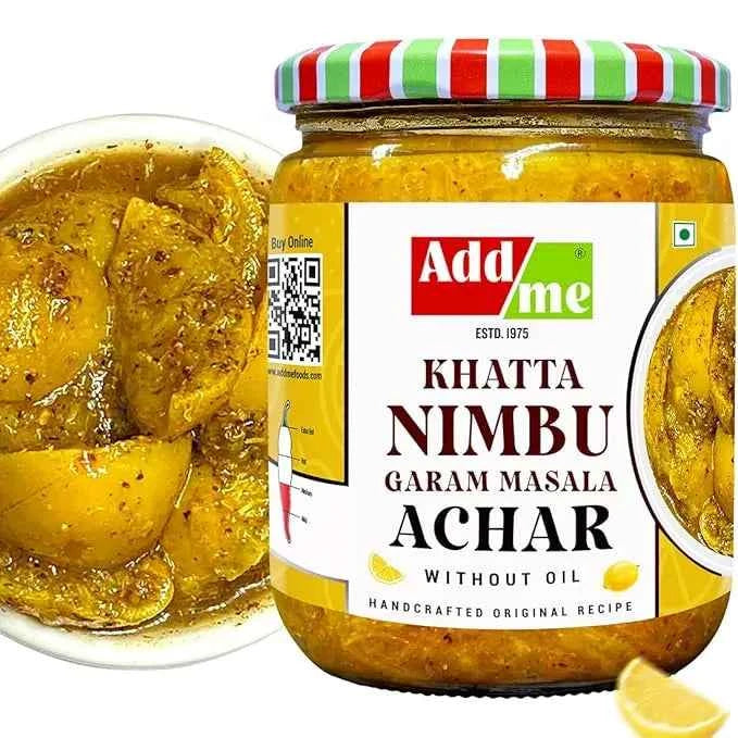 Buy Khatta Lemon Ka Achar, Garam Masala, हाथ से बना नींबू का अचार लो ...